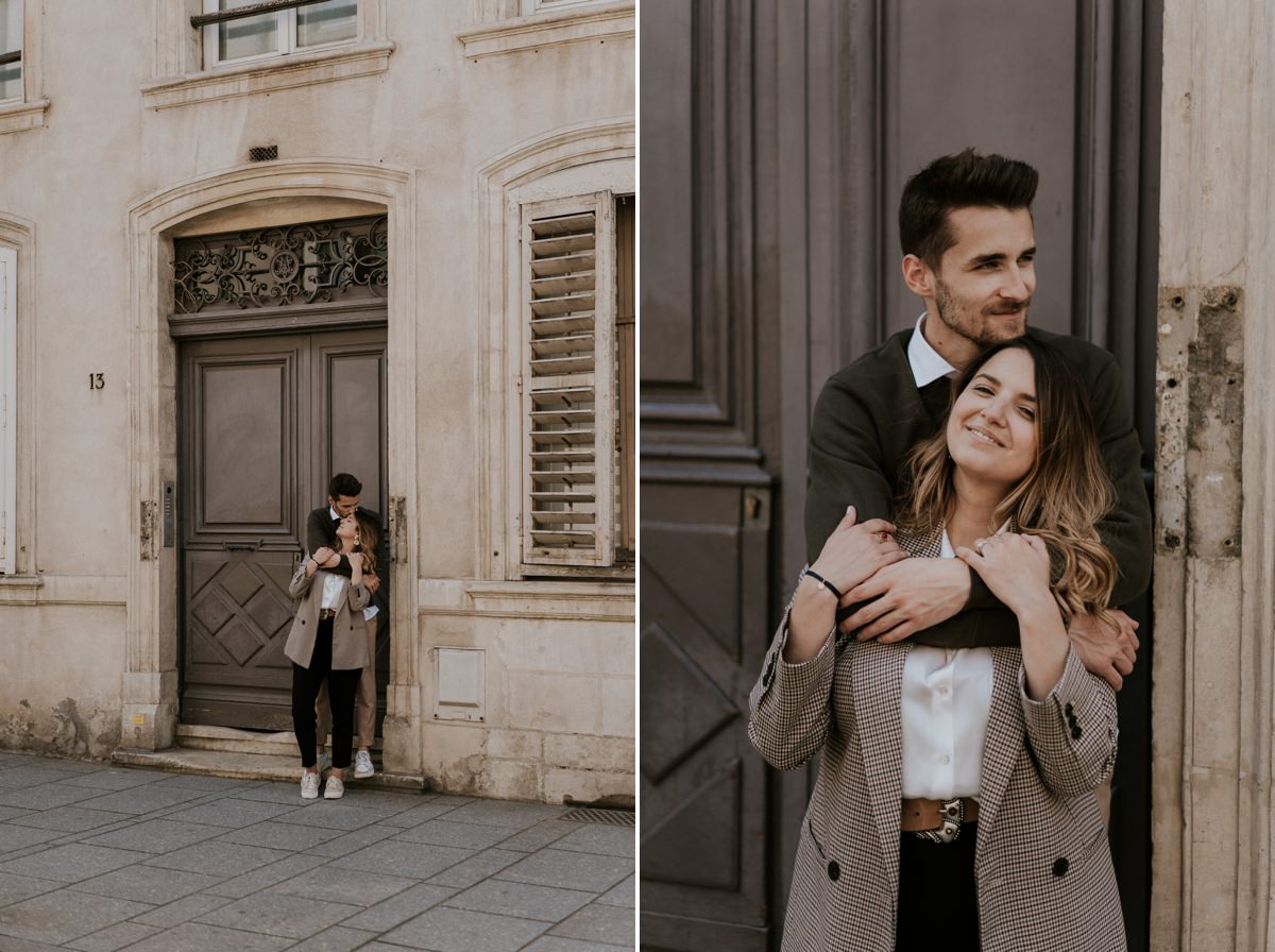 UNE SÉANCE COUPLE DANS LES RUES DE NANCY