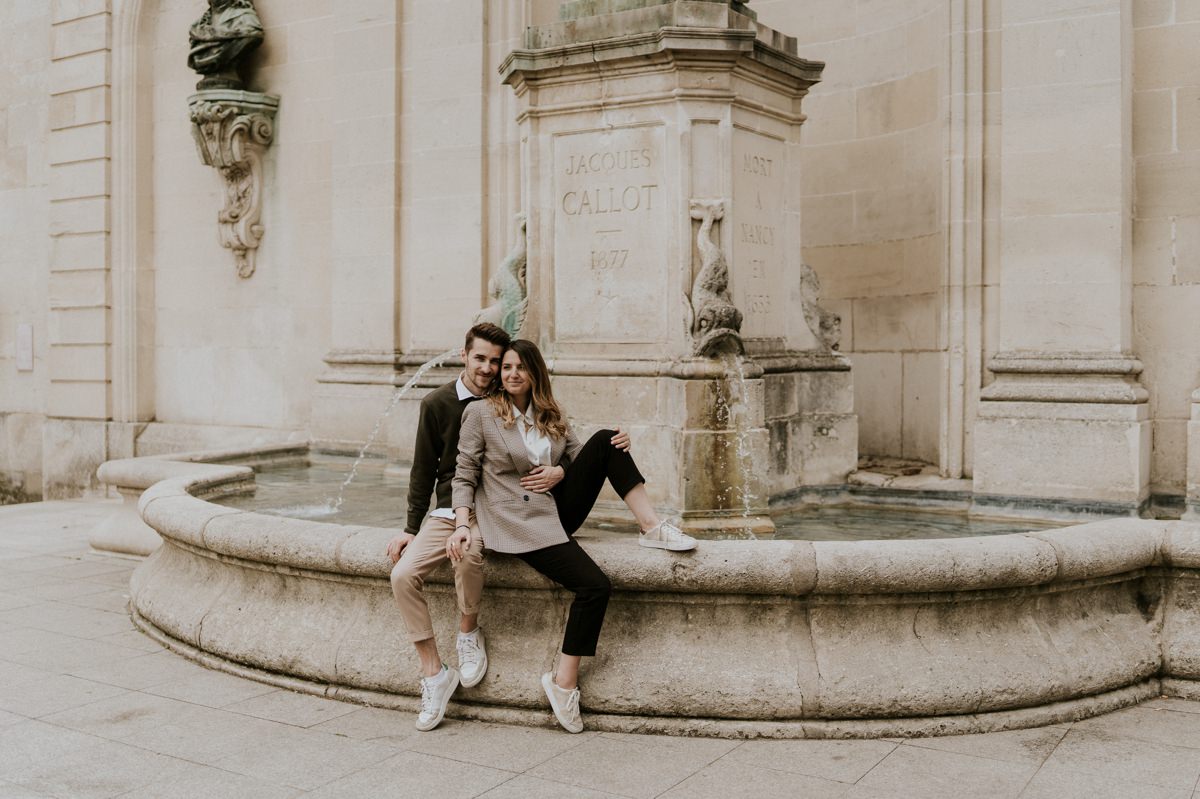 UNE SÉANCE COUPLE DANS LES RUES DE NANCY
